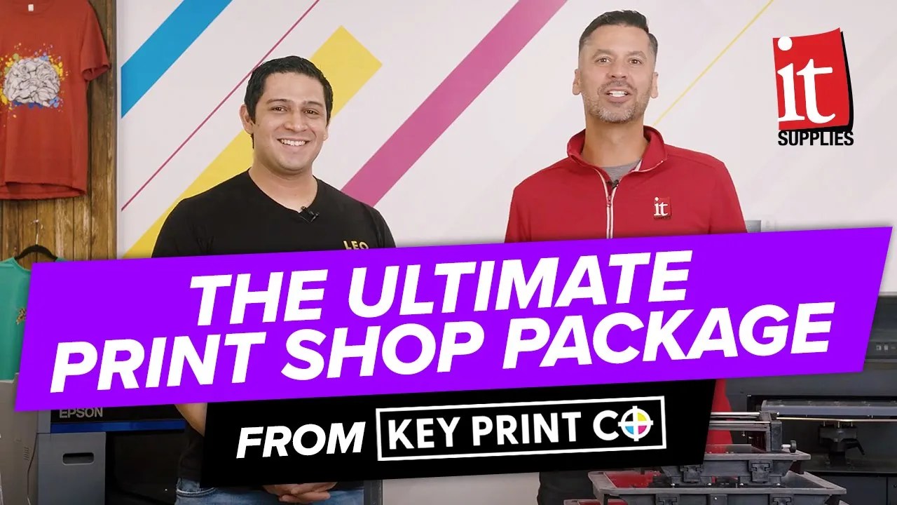 IT Supplies Blog Ultimate Print Shop Package from Key Print Co.