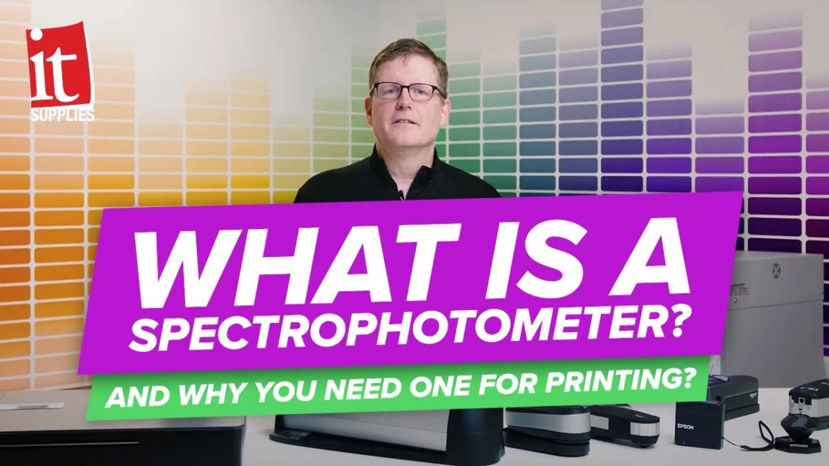 What is a Spectrophotometer & Why do you need one for printing.