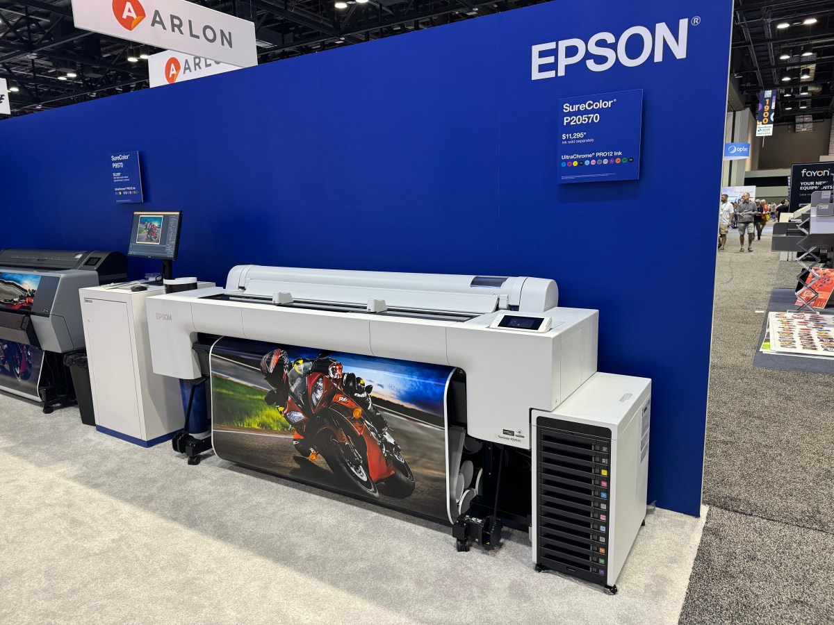 EPSON SureColor P20570 64-Inch Wide Format Printer - ISA Orlando 2024