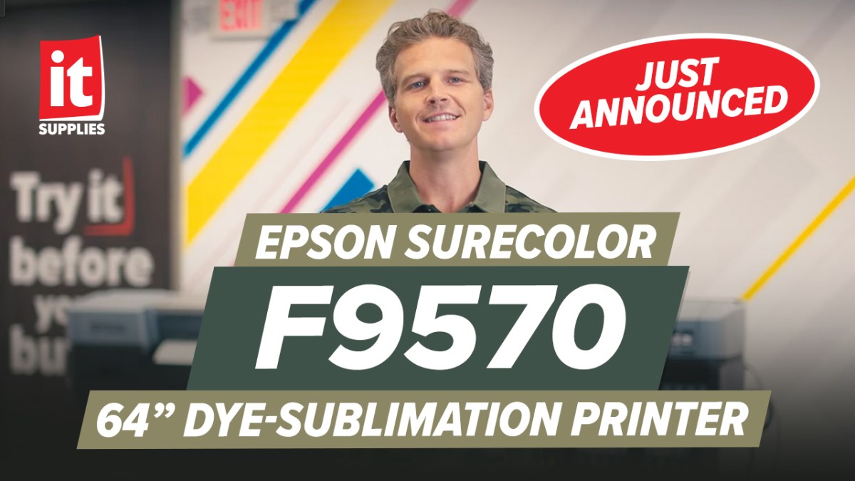 EPSON SureColor F9570 & F9570H 64" Dye Sublimation Printers ...