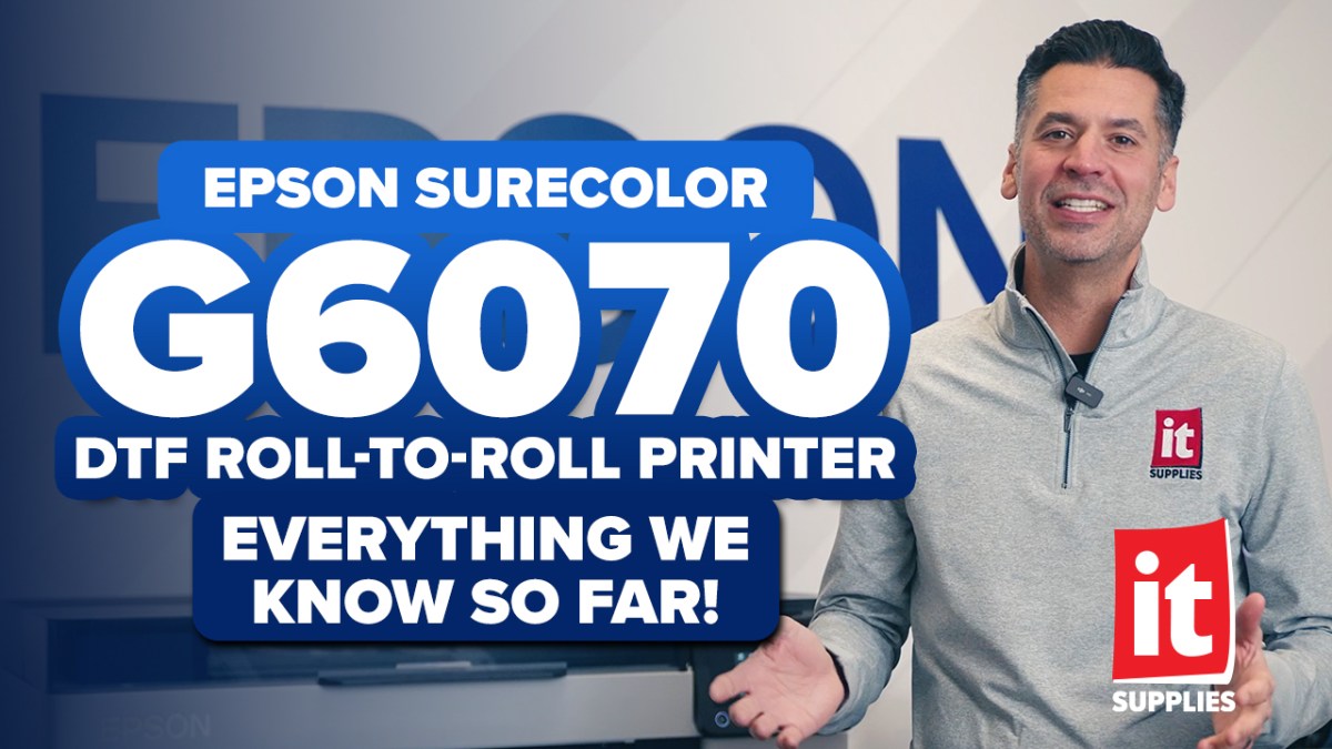 EPSON SureColor G6070 DTFilm Roll-to-Roll Printer - Everything we know ...